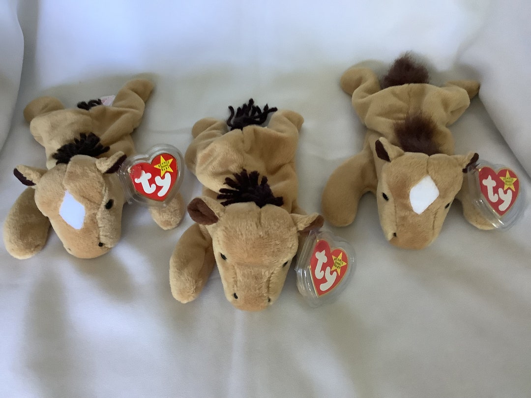 Ty Derby Set Ultra Rare Iconic Initial Issues New PE / PVC Mwmt Mq More ...