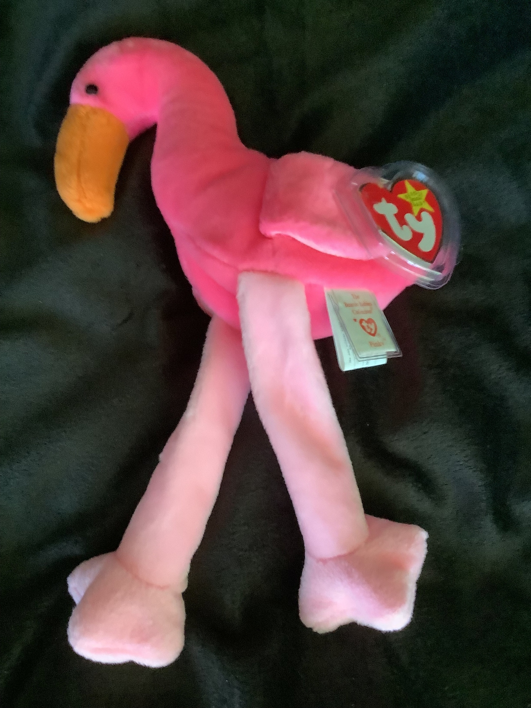 Ty Pinky Ultra Rare Iconic Original Limited Production New Dual Tush ...