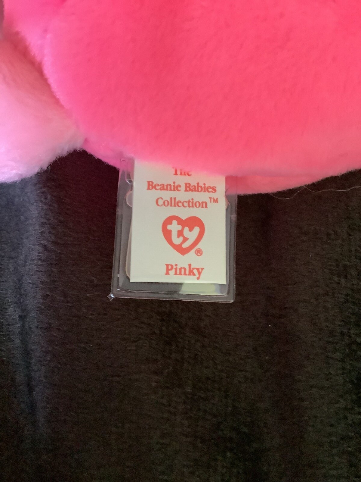 Ty Pinky Ultra Rare Iconic Initial Issue New Pvc Mwmt Mq More ...