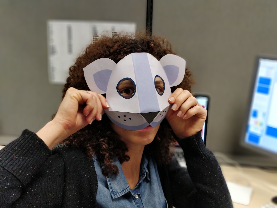 Cat Mask Printable Cat Costume Animal Mask Halloween - Etsy Israel