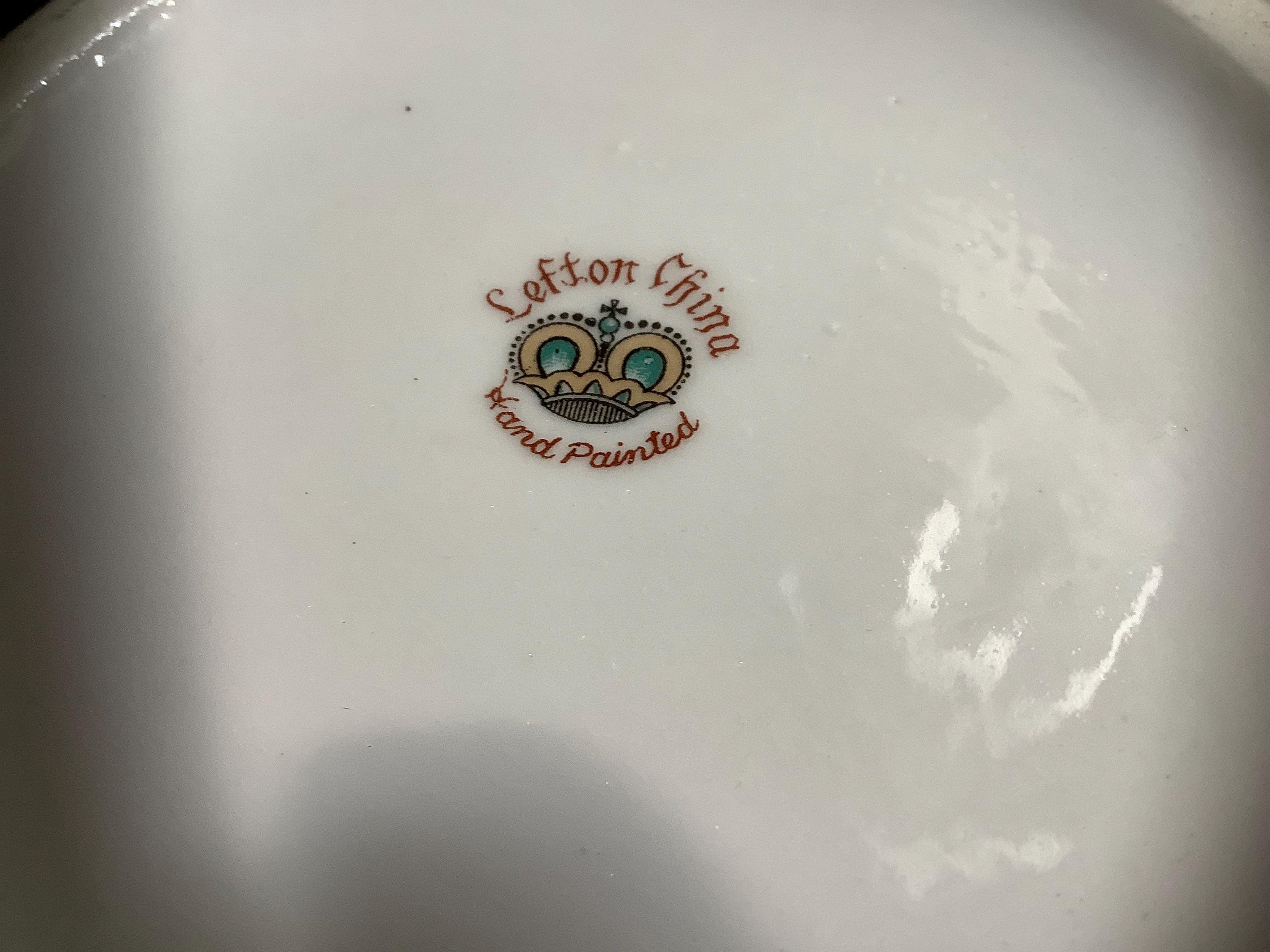 Lefton Hand Painted Stackable Tea Set. 4 Pc. Tea for One. - Etsy