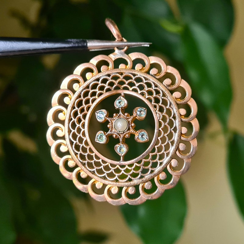 Antique Pendants - Etsy