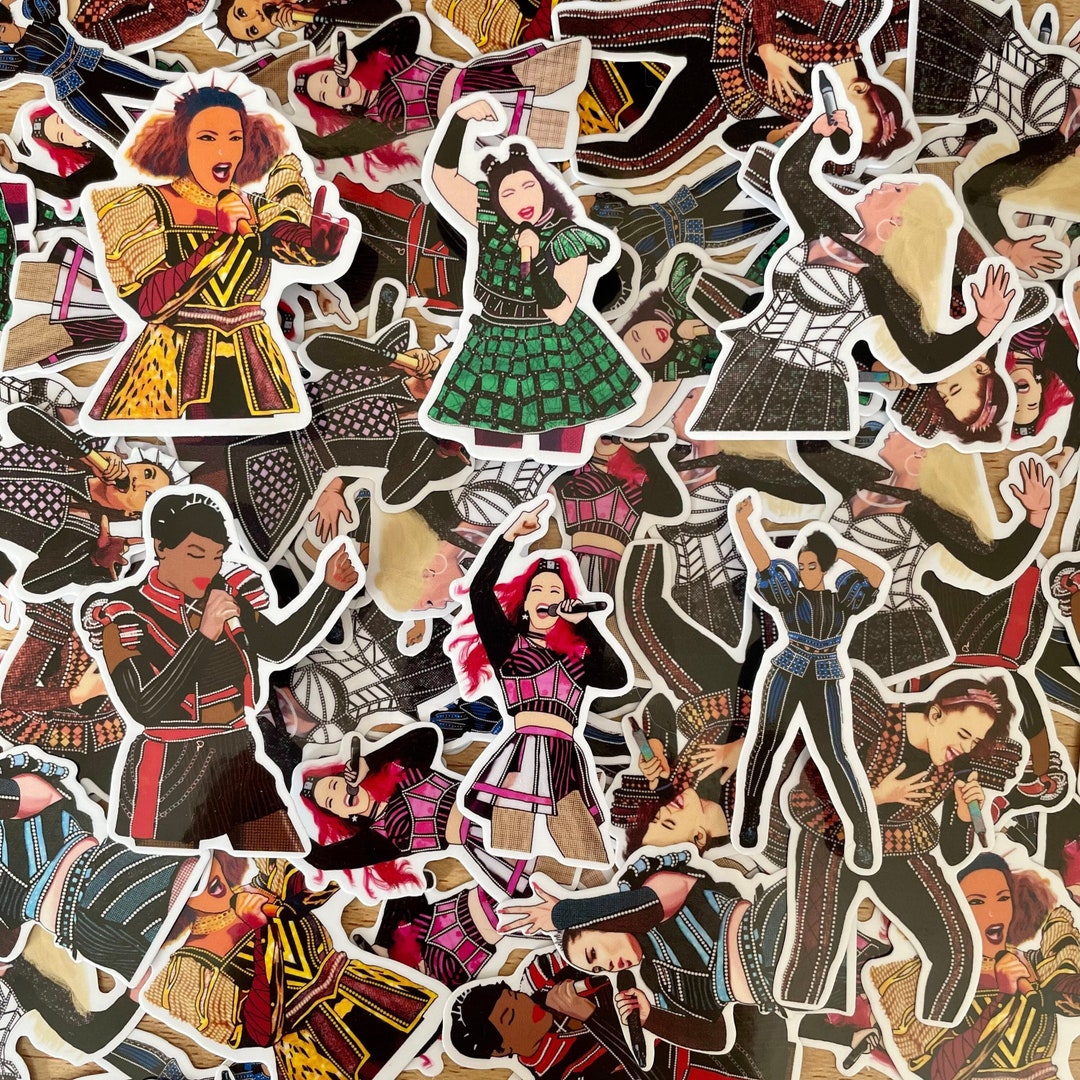 Six the Musical Stickers, Gifts, West End, Broadway - Etsy