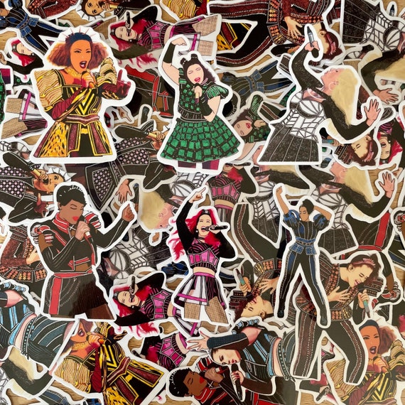 Six the Musical Stickers Gifts West End Broadway - Etsy UK