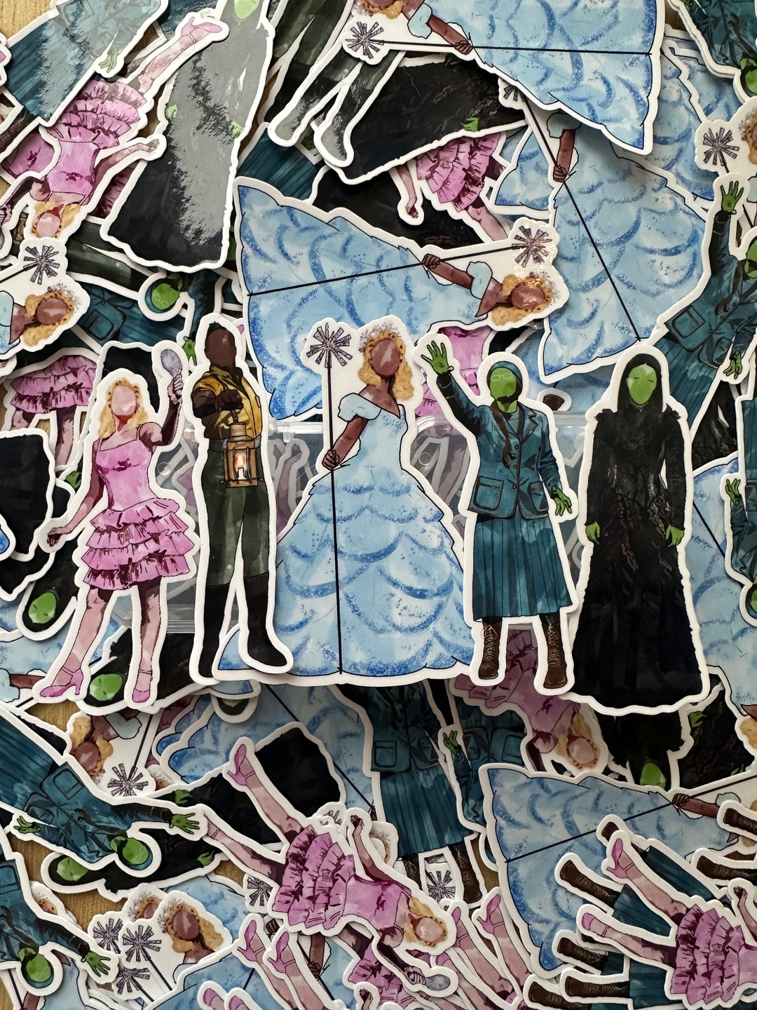 Wicked the Musical Stickers, Elphaba, Glinda, Galinda, Fiyero, West End ...