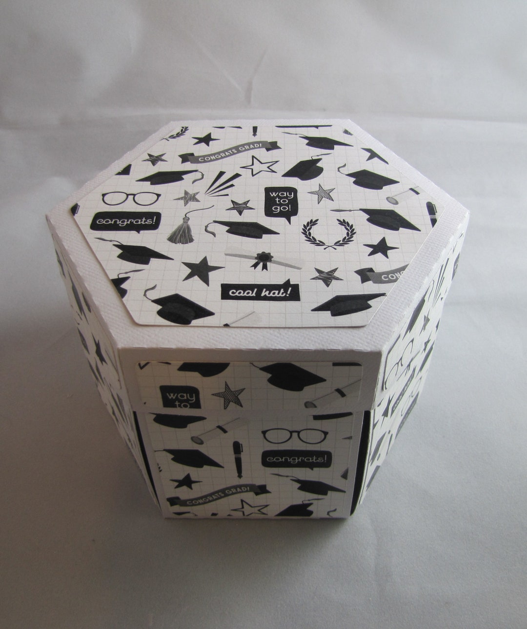 Explosion Box - Hex Graduation - Etsy