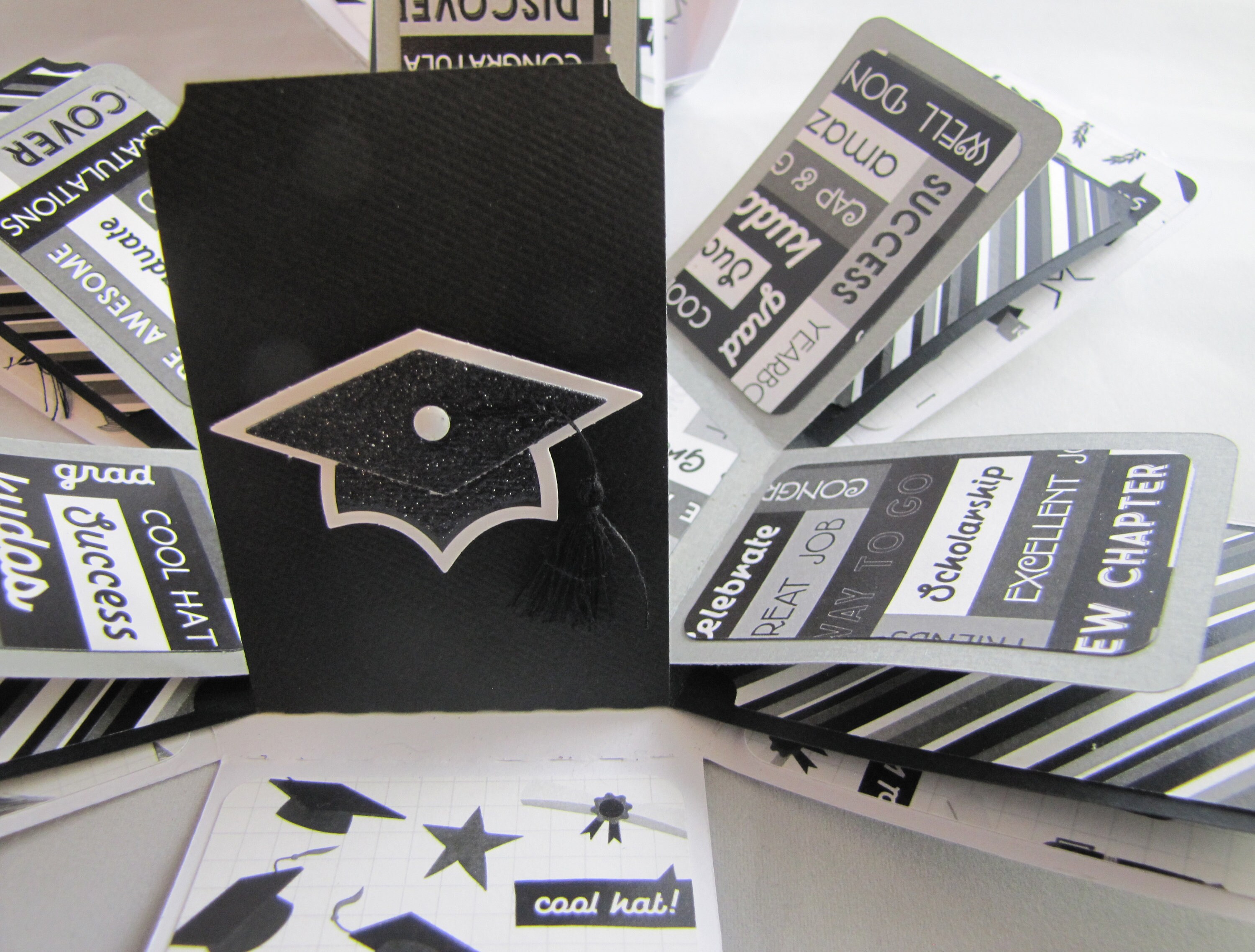 Explosion Box Hex Graduation | Etsy