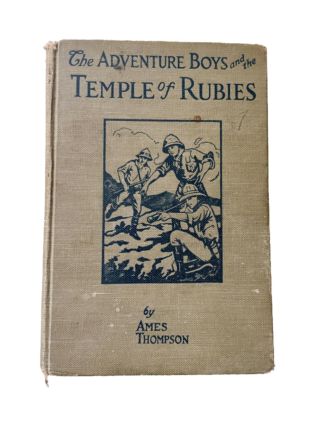 The Adventure Boys and the Temple of Rubies by Ames Thompson - Etsy