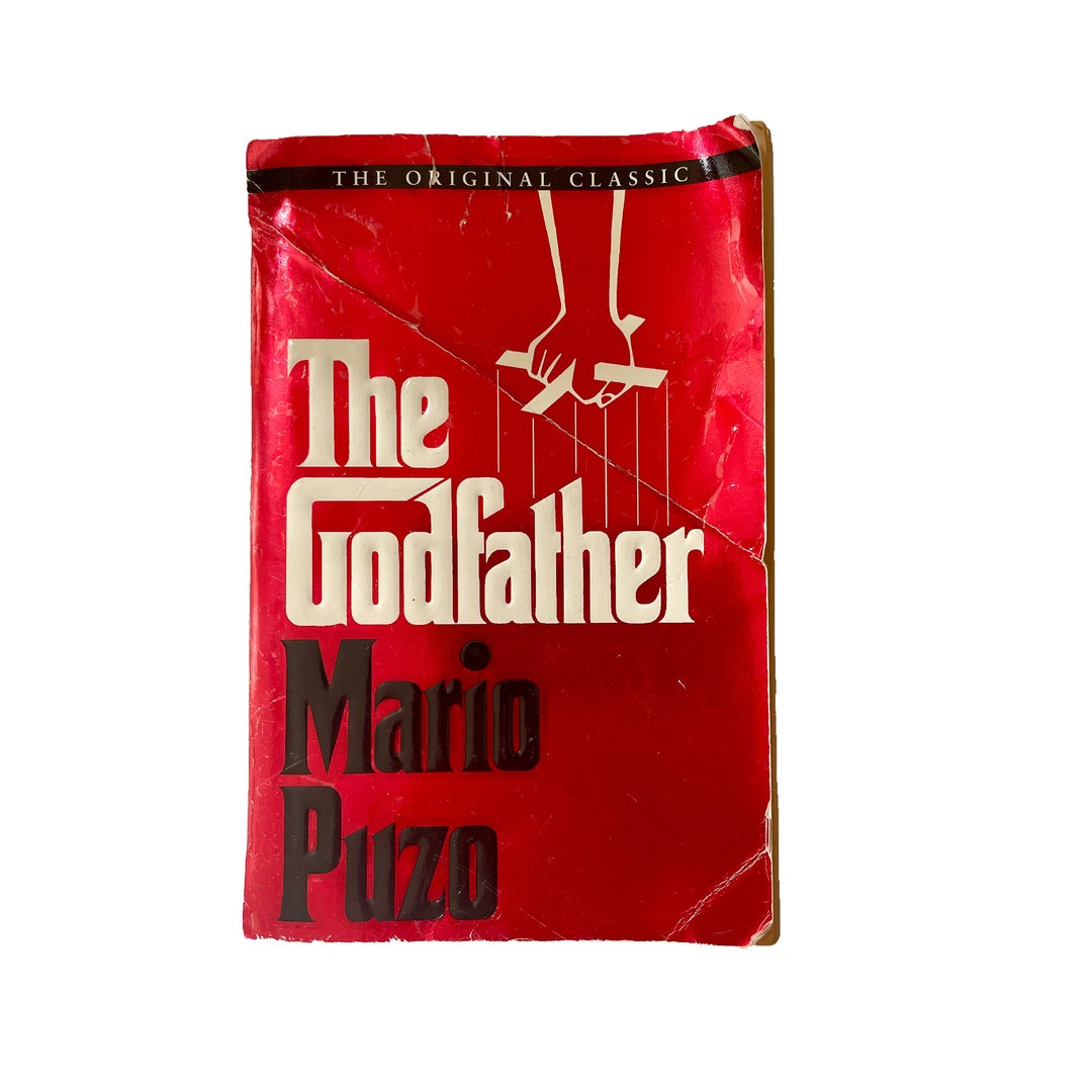 The Godfather by Mario Puzo, Vintage Paperback Classic Mafia Family ...