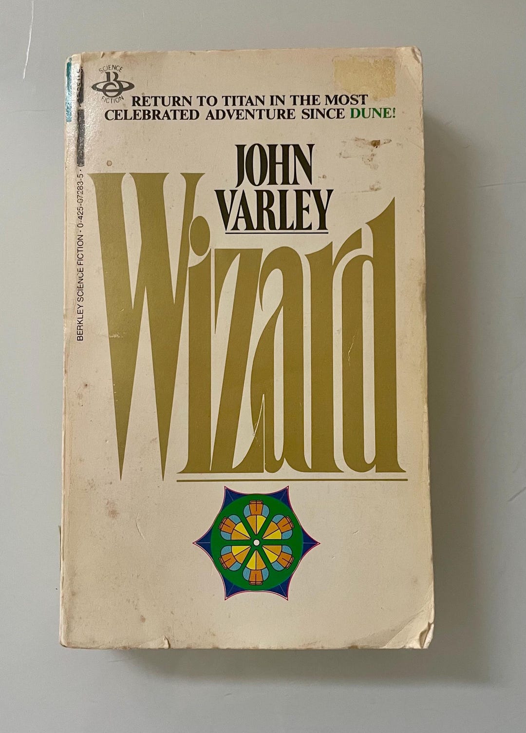 1980s Vintage Sci Fi Novel ‘THE WIZARD’ by John Varley, Paperback, Gaea ...