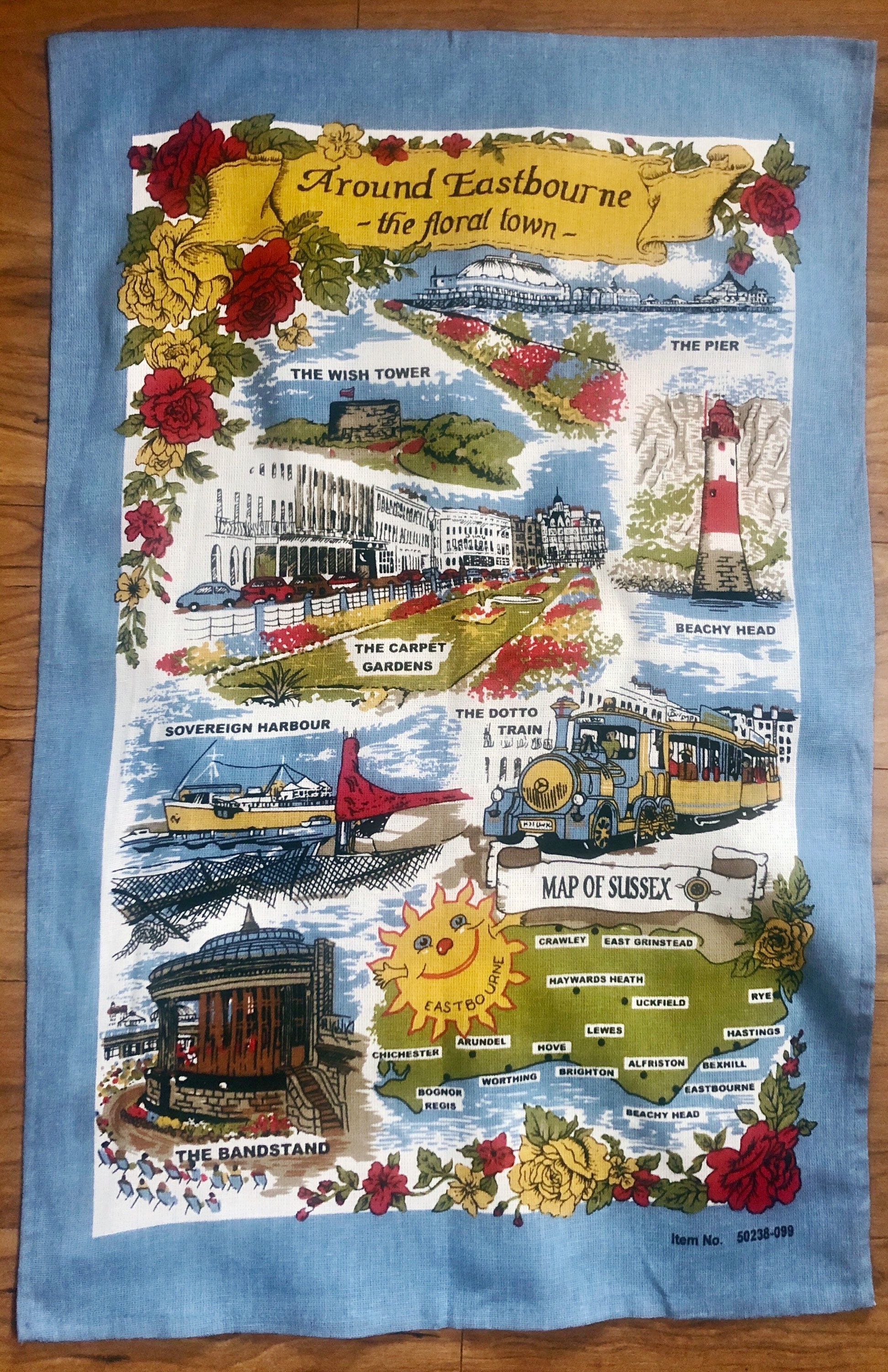 Beachy Head England Map