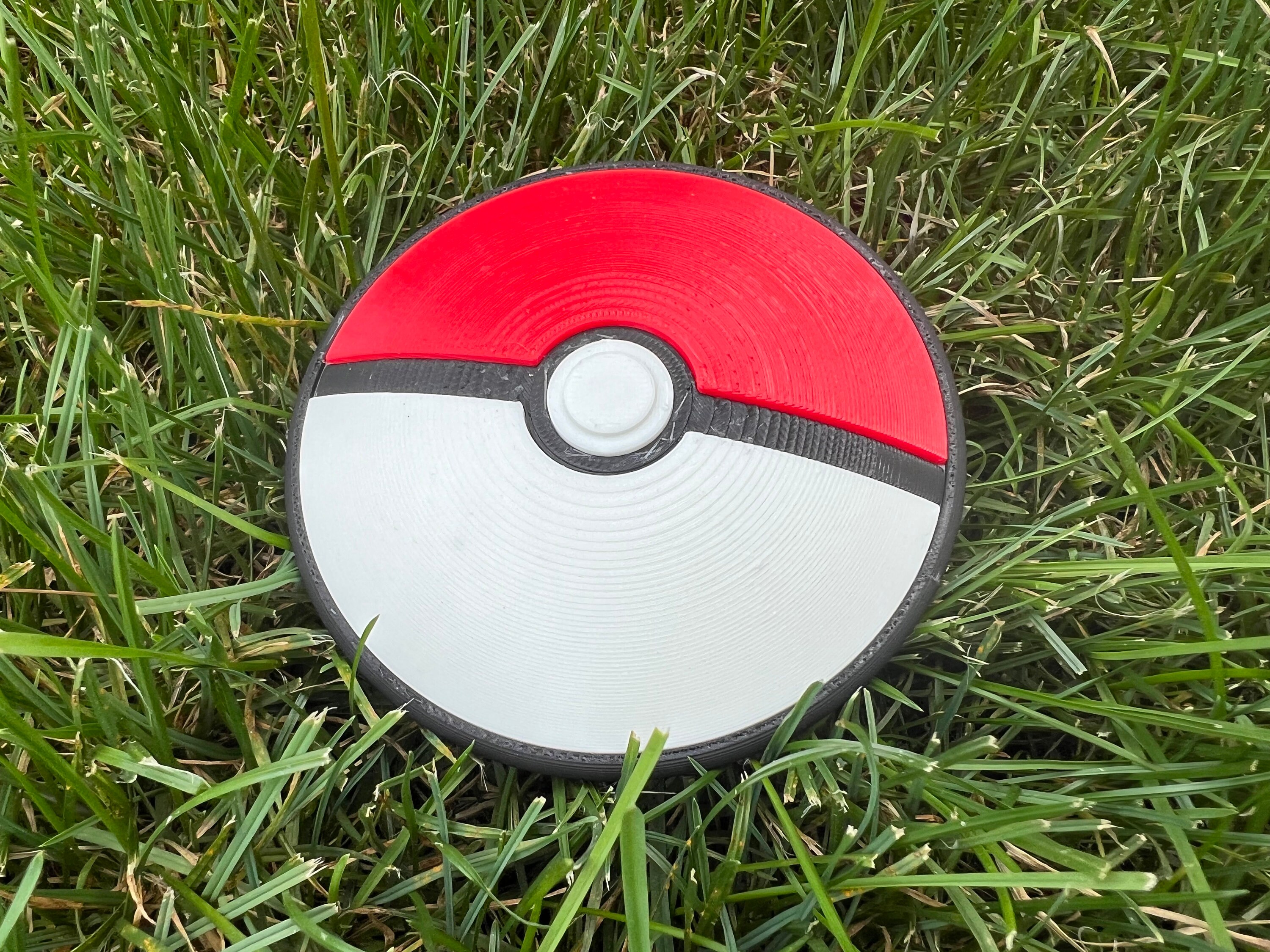 Poke Ball Disc Golf Mini Marker (3d Printed) - Etsy