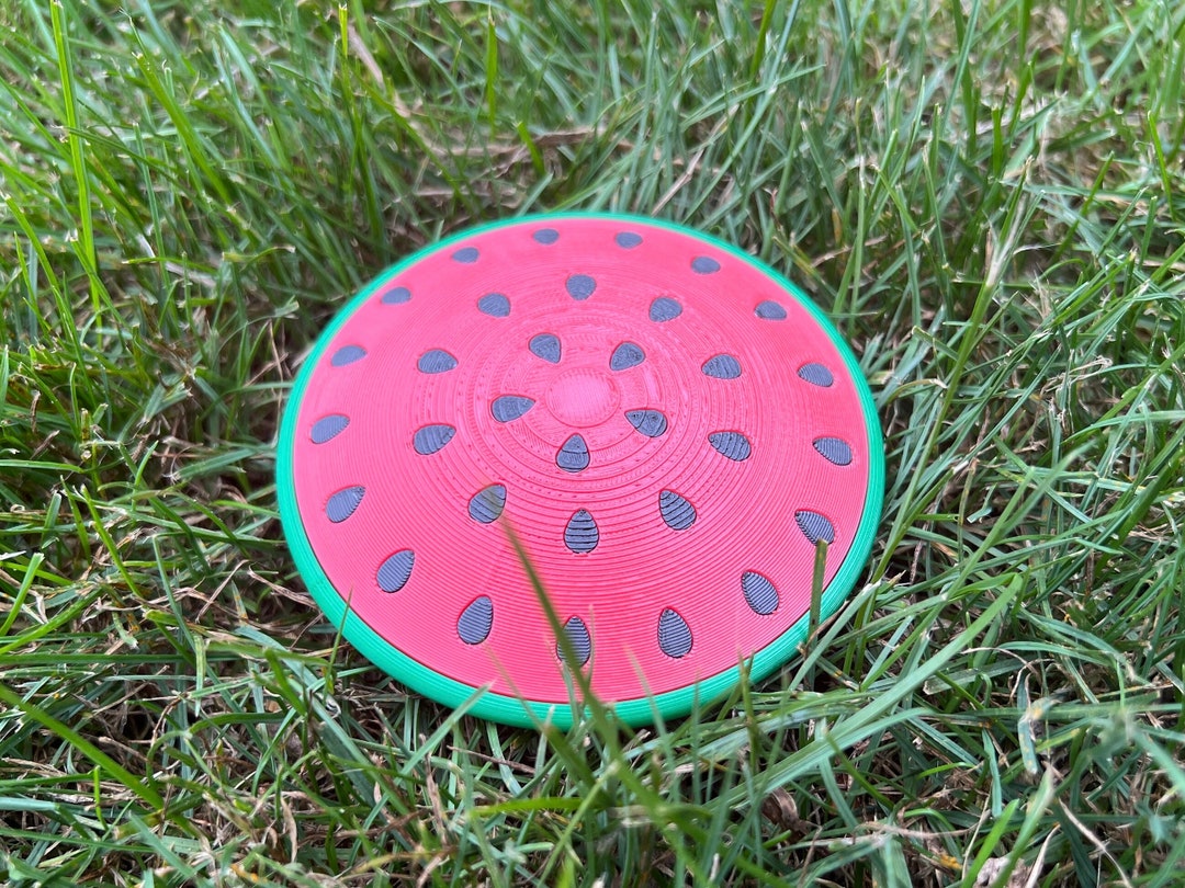 Watermelon Disc Golf Mini Marker (3d Printed) - Etsy