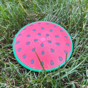 Watermelon Disc Golf Mini Marker (3d Printed) - Etsy