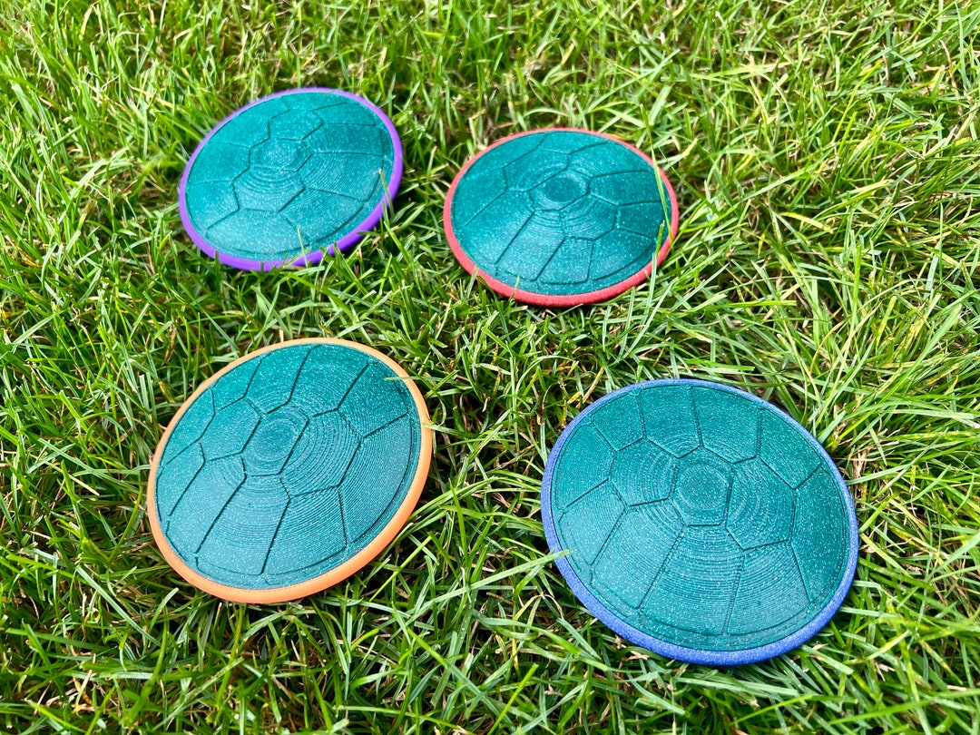 Ninja Turtle Inspired Disc Golf Mini Marker (3d Printed) - Etsy