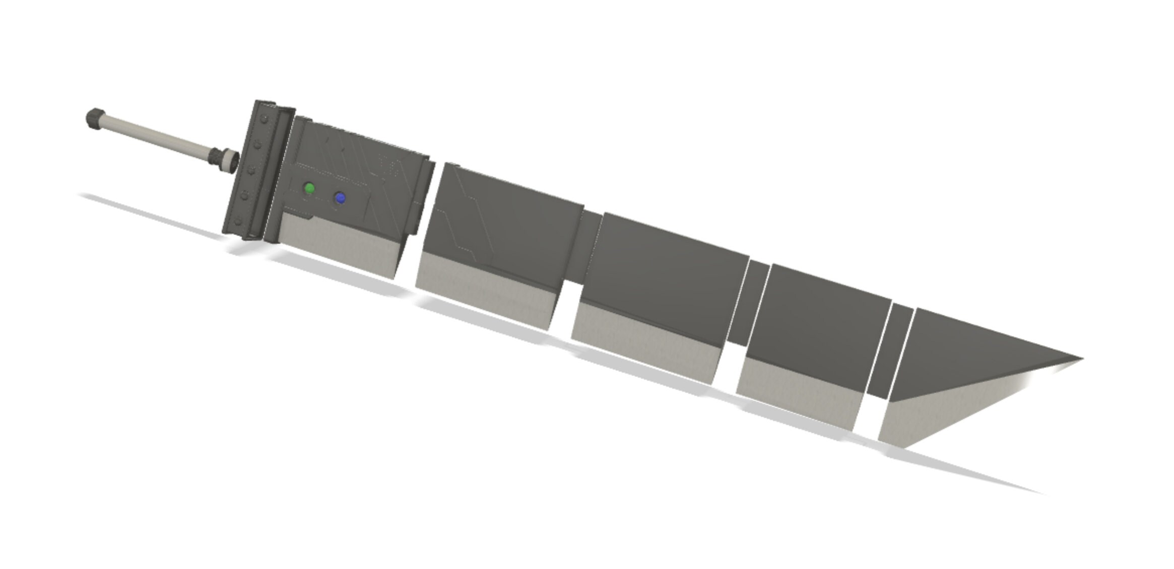 Buster Sword (final Fantasy 7 Remake Inspired .stl File for 3d Printing ...