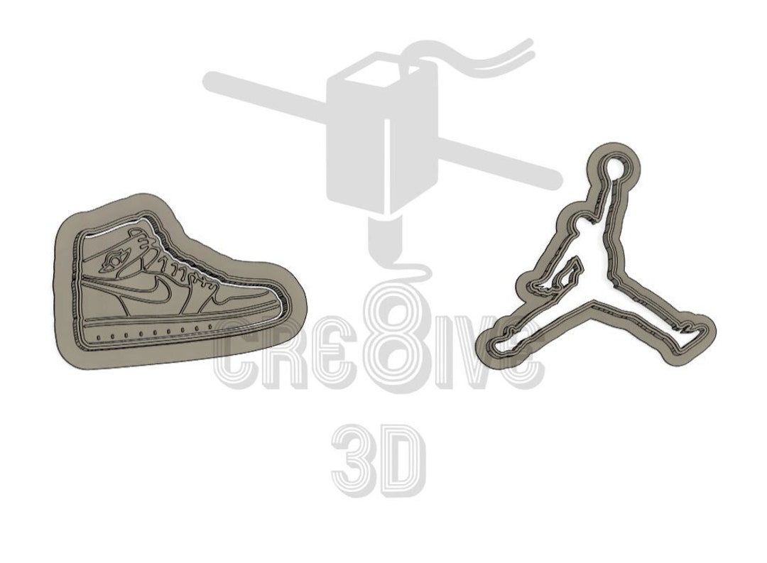 MJ Cookie Cutter .stl Files (3d Print File) - Etsy