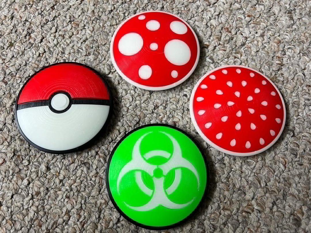 Glow Disc Golf Mini Marker (3d Printed) - Etsy