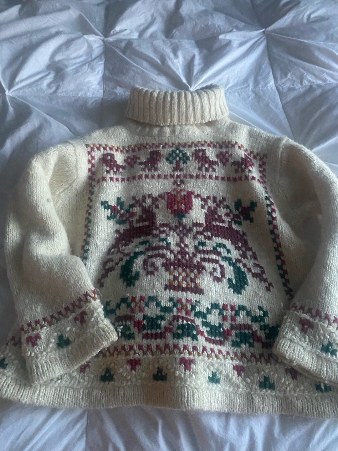 Laura Ashley Sweater - Etsy