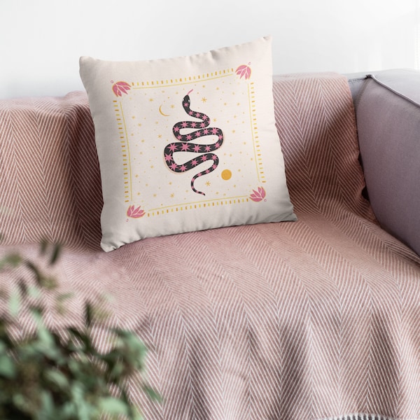 Snake Pillow - Etsy