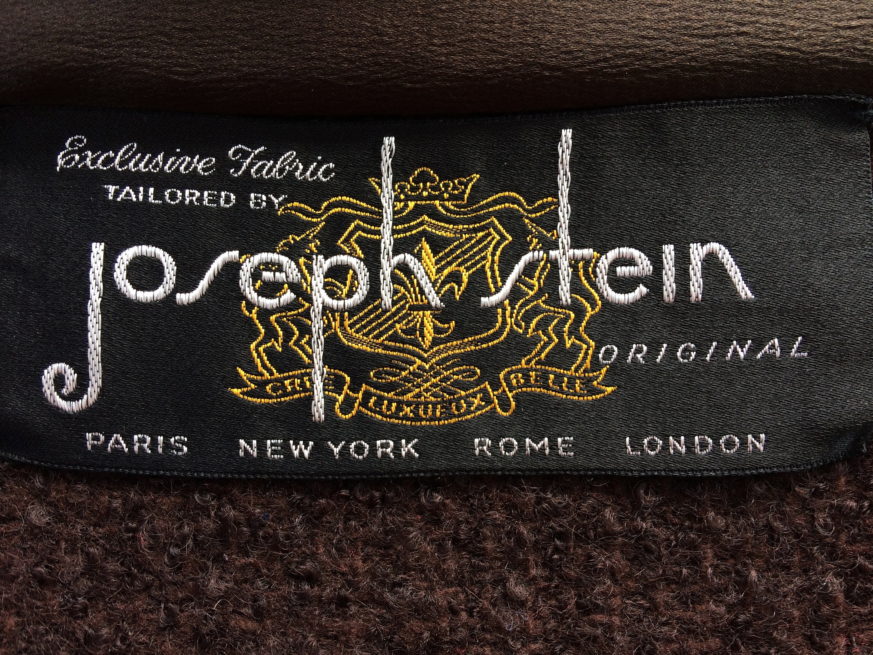 Iconic Vintage Hudon's Detroit Wool and Fur Women's Winter Coat ...