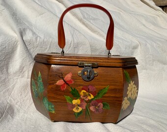 Wooden Bag Box Purse - Etsy