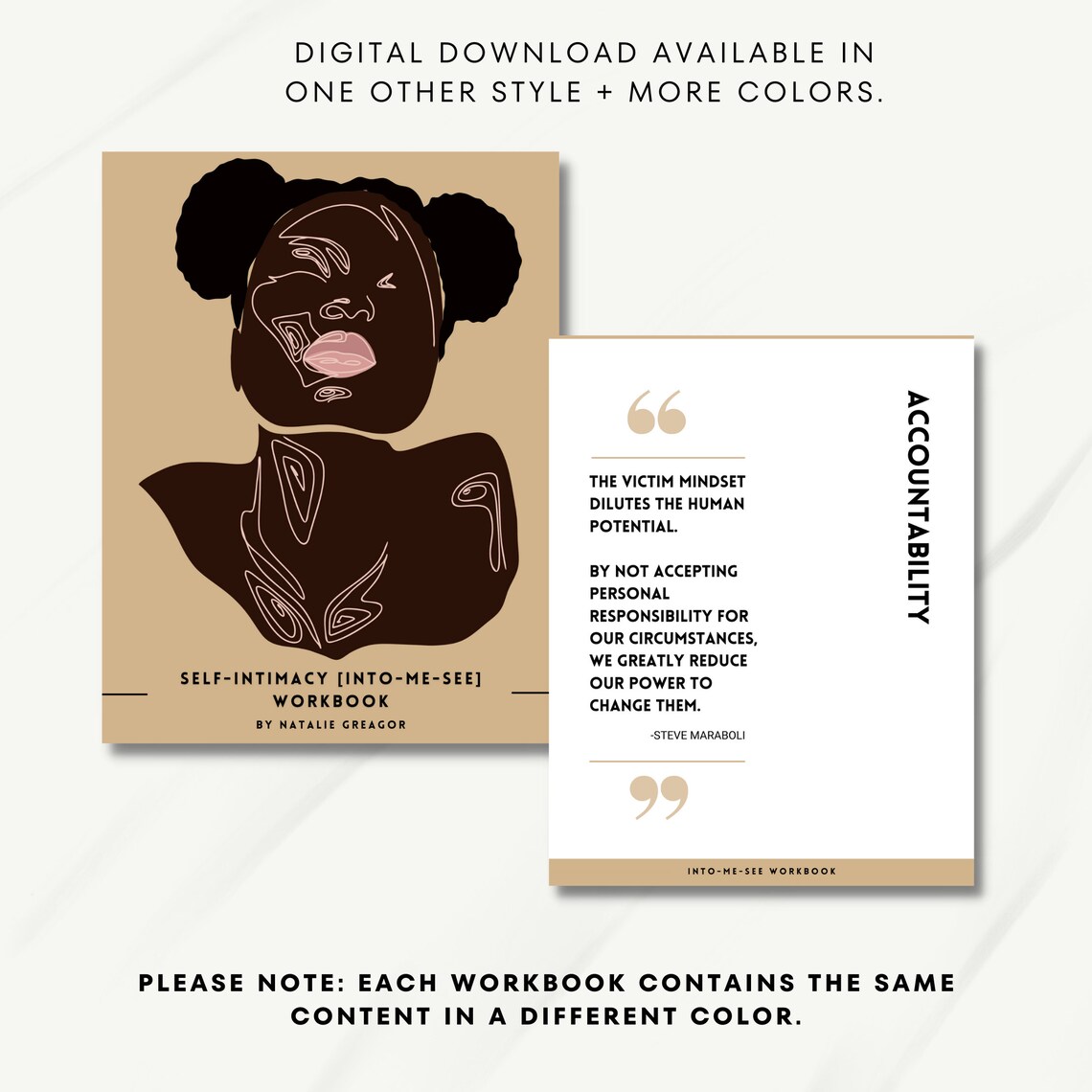 Inner-work Self-reflection Mental Health for Black Women | Etsy