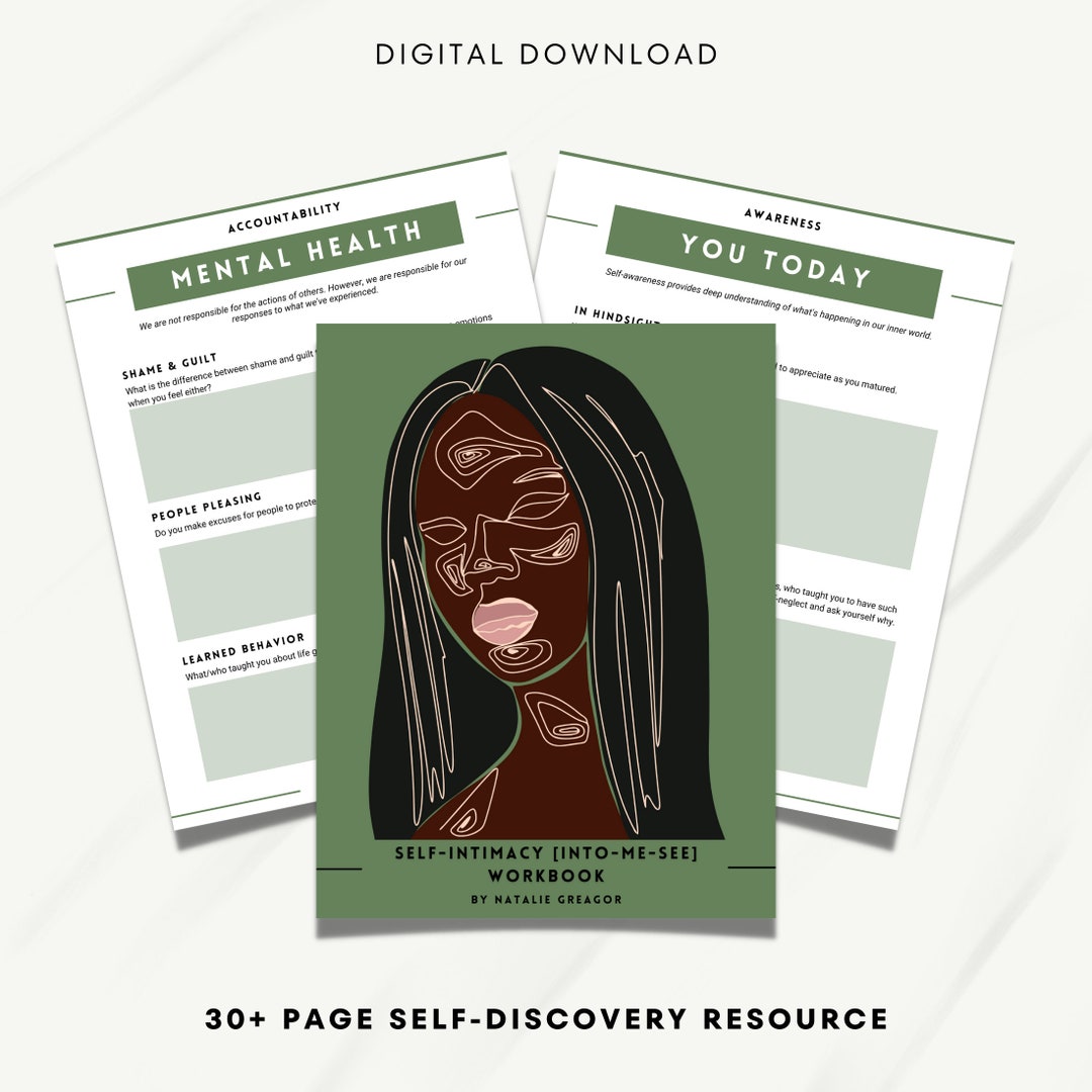 Inner-work Self-reflection Mental Health for Black Women - Etsy