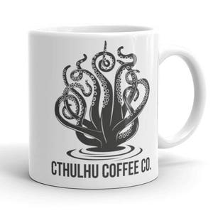 Cthulhu Coffee Co. Mug / Cthulhu Mythos Cup / Miskatonic University / H ...