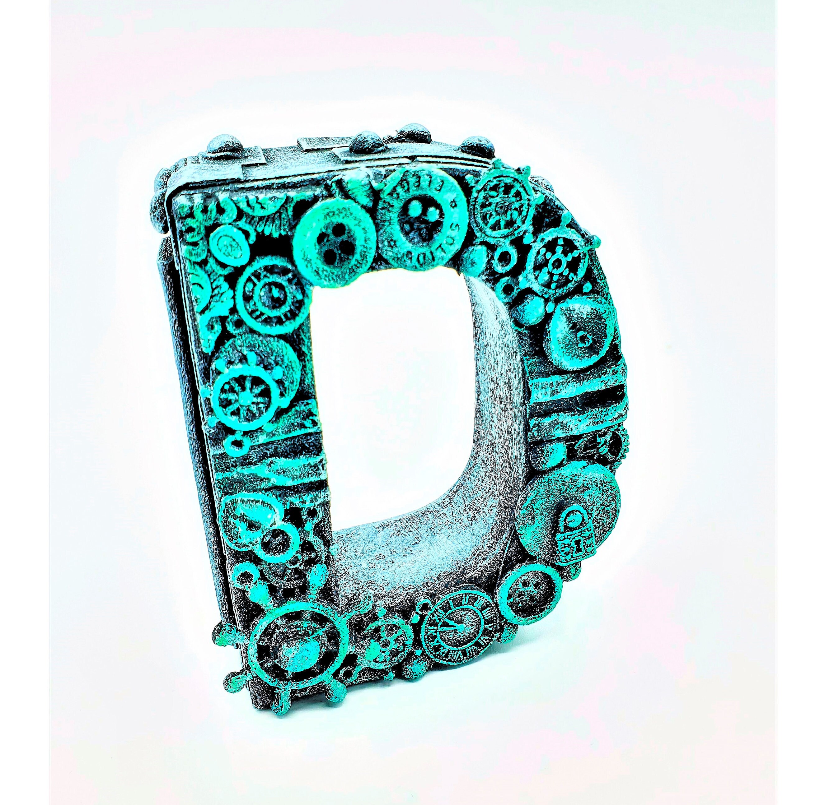 Steampunk Decor 3d Letters Gift for Him Initial D for Brother - Etsy ...