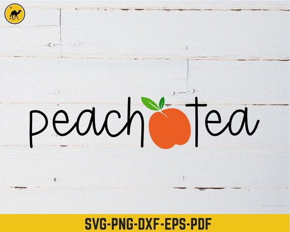 Peach Tea Svg-sweet Tea Svg-sweet Tea Sign Svg-iced Tea | Etsy