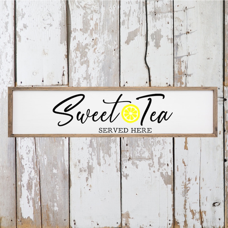 Sweet Tea Sign - Etsy