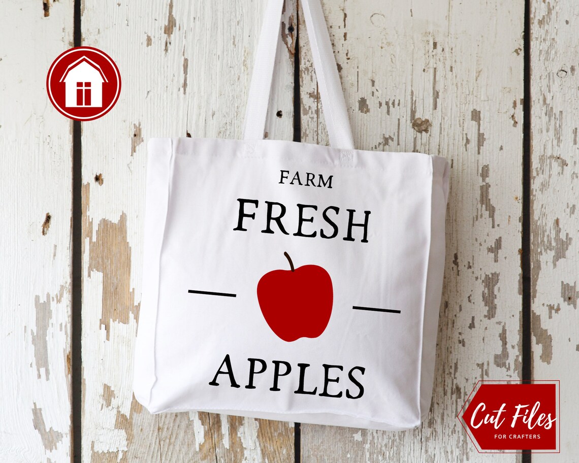 Farm Fresh Apples Svg-apple Sign Svg-apple Svg-fall Svg Clip - Etsy