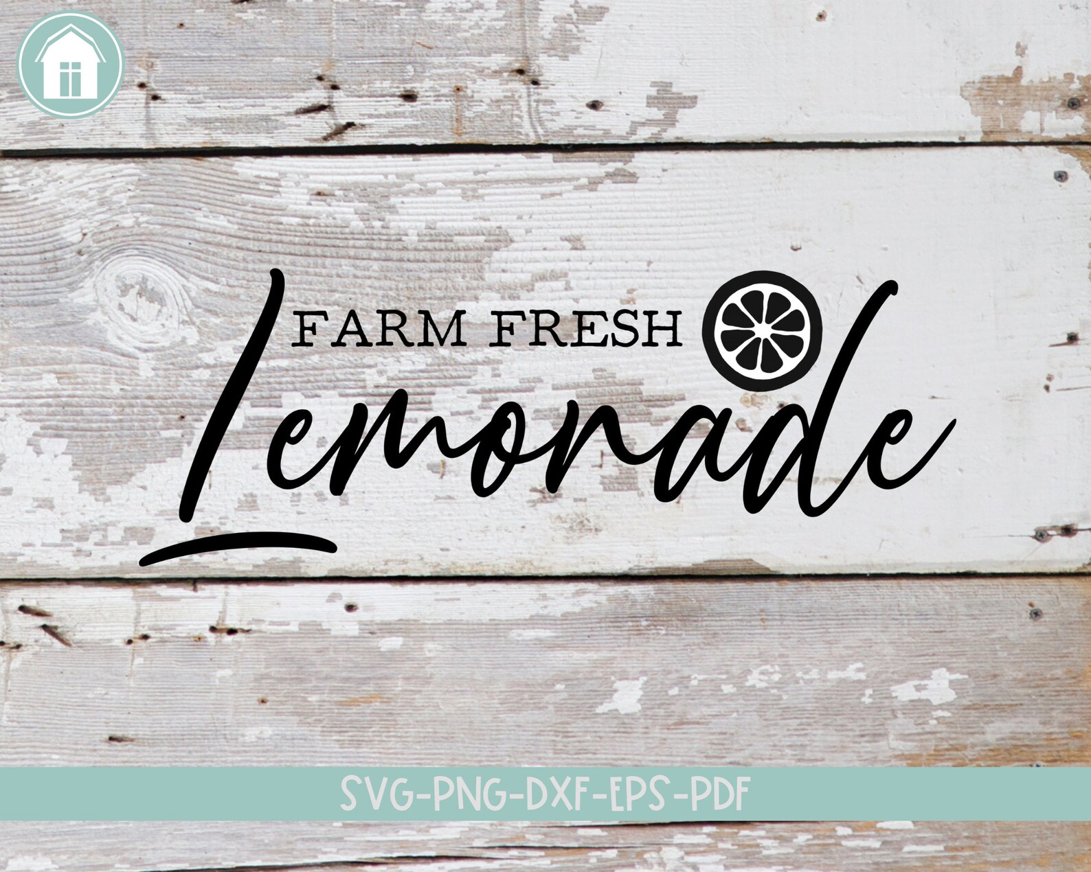 Farm Fresh Lemonade Svg-lemonade Sign Svg-lemon Svg-summer Svg Clip Art ...
