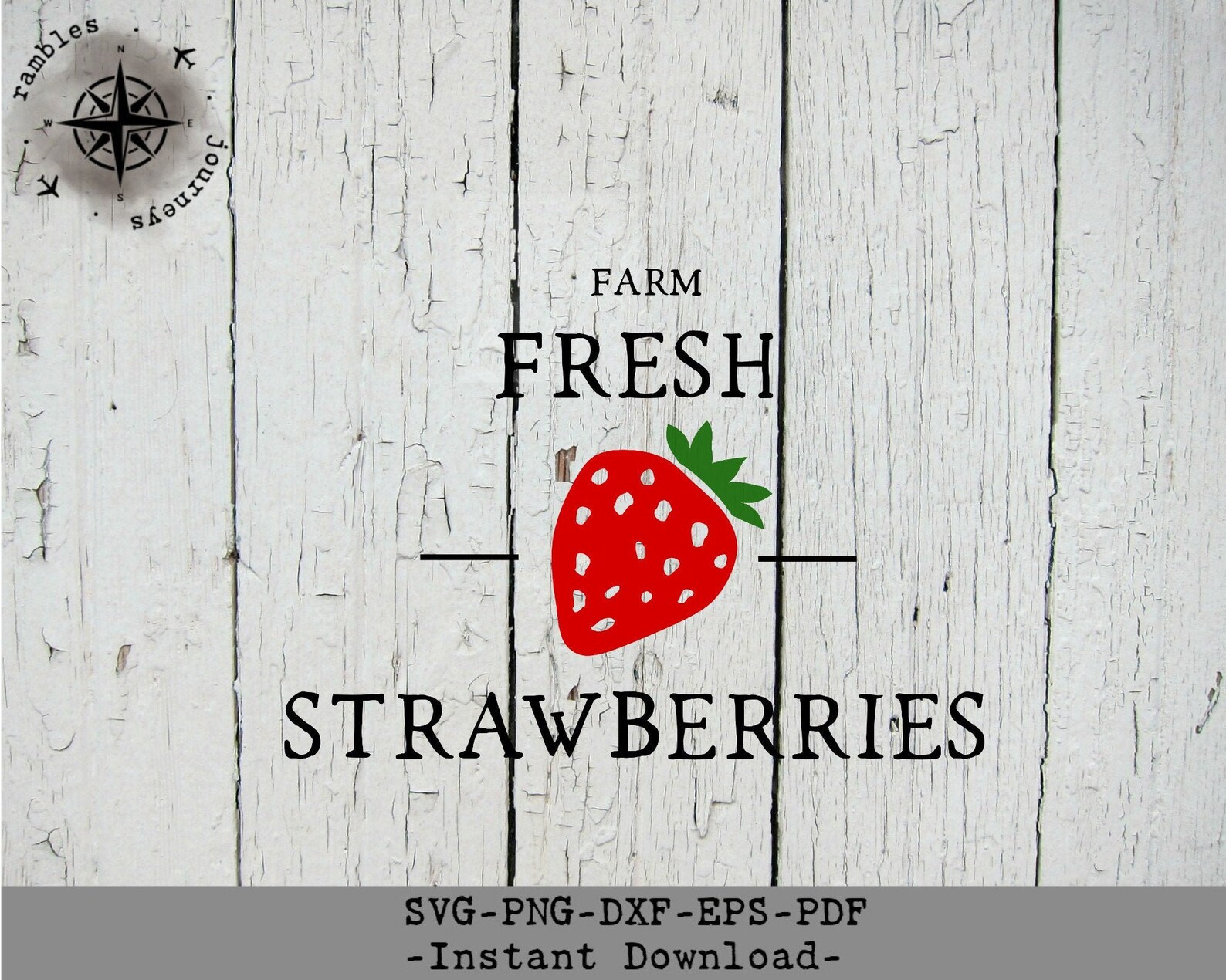 Farm Fresh Strawberries SVG-Farm Fresh Sign Svg-Farm Fresh | Etsy