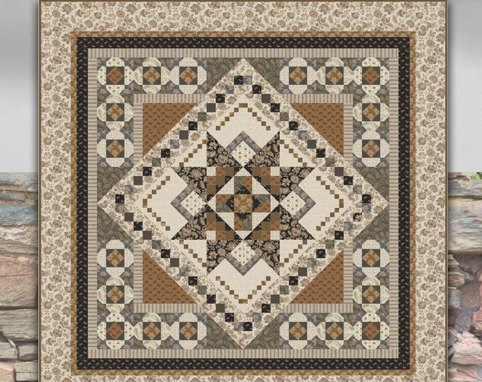 Rockridge Entire Quilt Kit - Top and Binding- Nancy Rink - Marcus ...