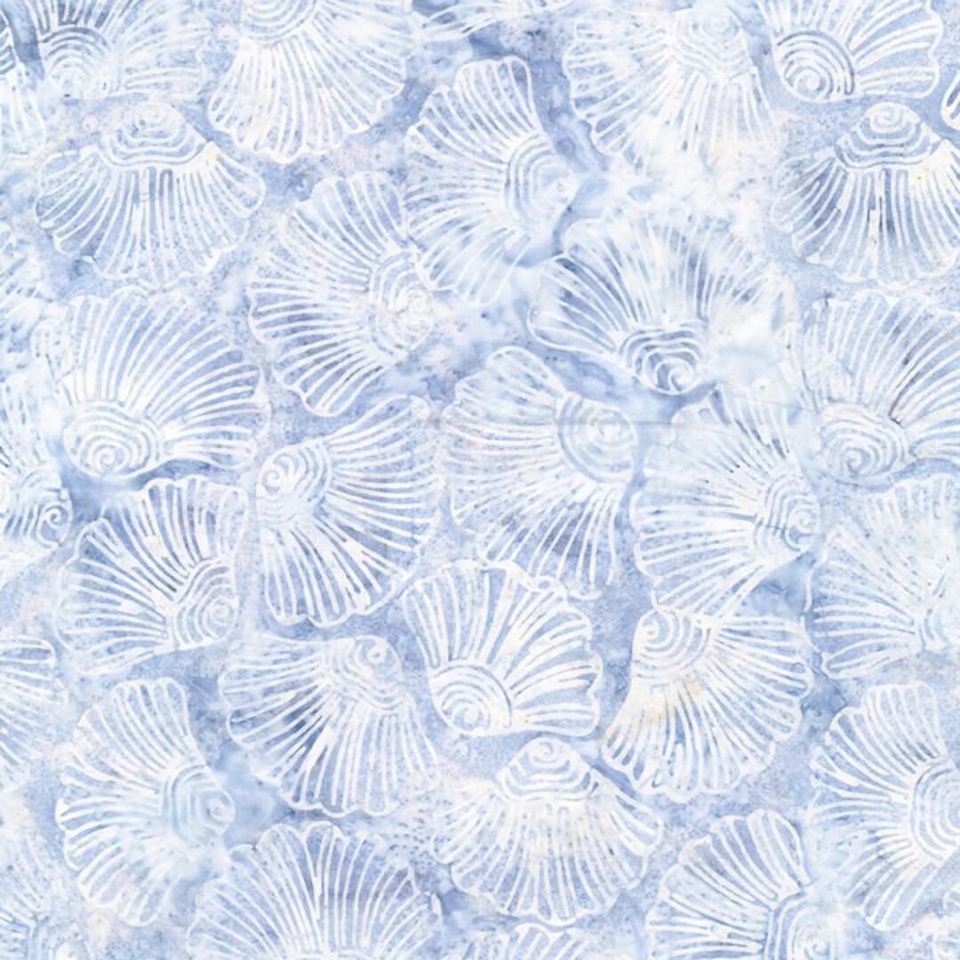 Shell Like Petals TONGA-B1063 RAIN Tonga Batik Mountain Meadow Timeless ...