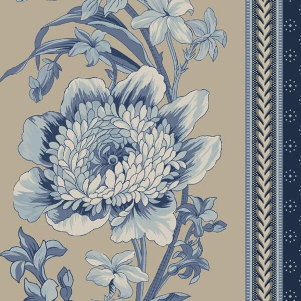 Border Print Fabric - Etsy