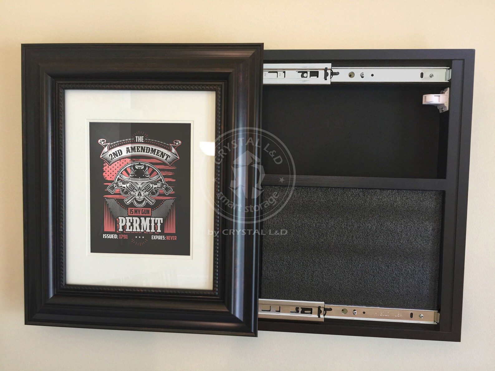 Hidden Storage Photo Frame for Gun and Valuables 20 In. X 17 - Etsy