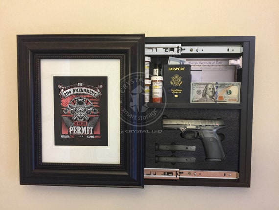 Hidden Storage Photo Frame for Gun and Valuables 20 In. X 17 - Etsy