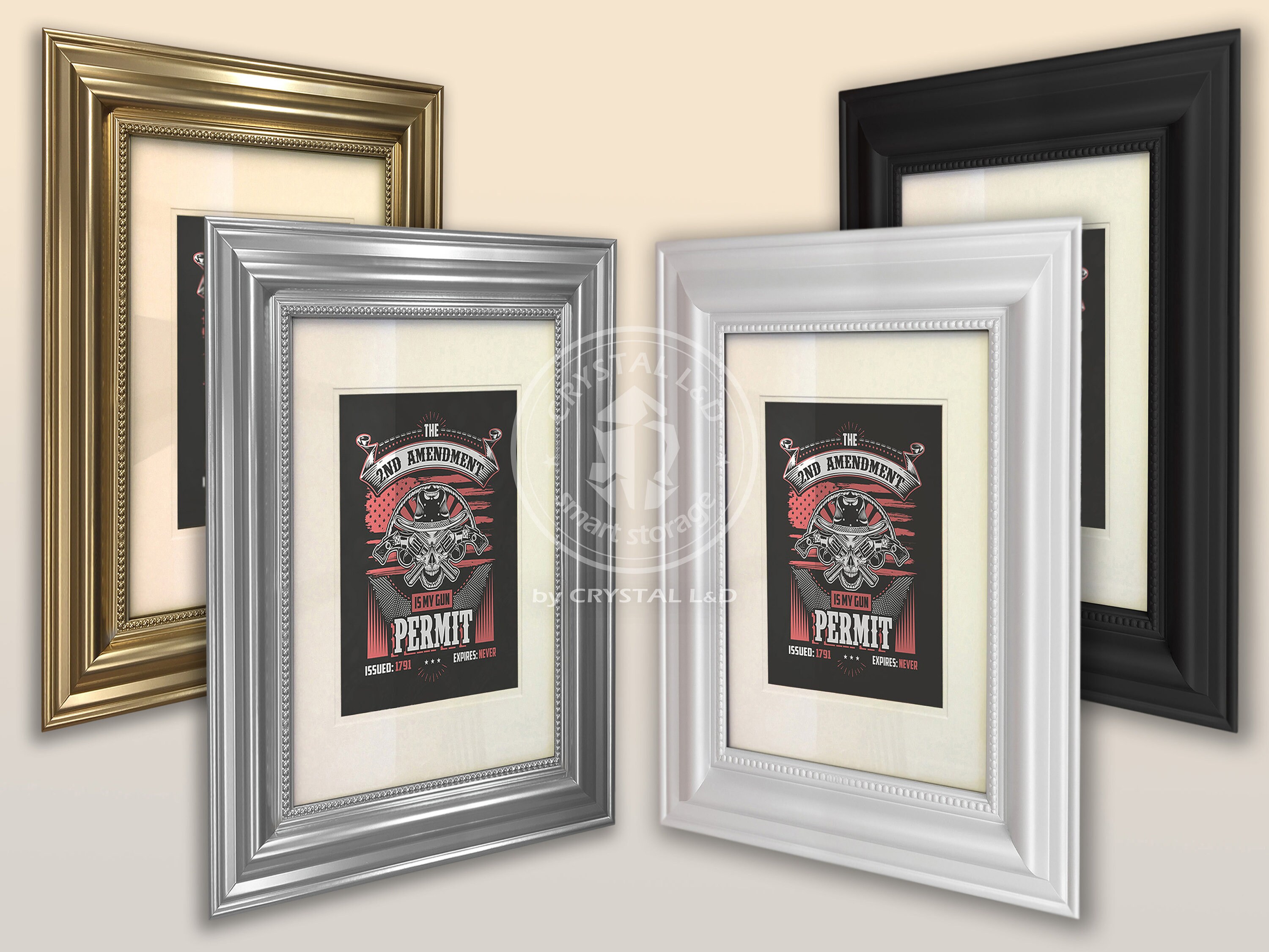 Hidden Storage Photo Frame for Gun and Valuables 20 In. X 17 - Etsy