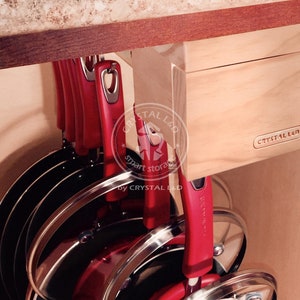 Pull Out Kitchen Cabinet Organizer and Storage for Cookware - Etsy