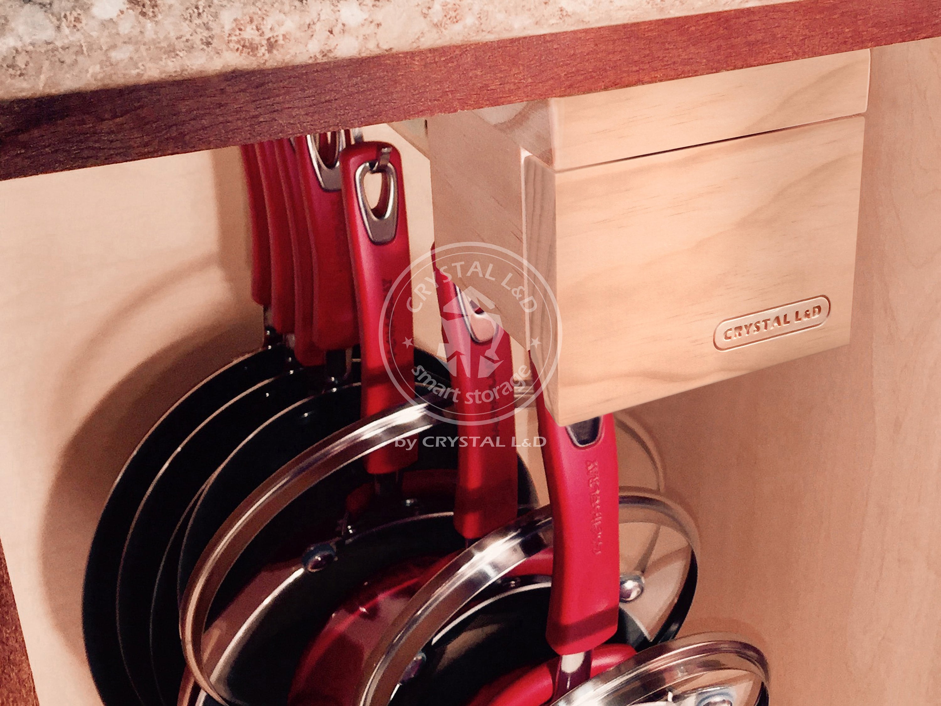 Pull Out Kitchen Cabinet Organizer and Storage for Cookware - Etsy