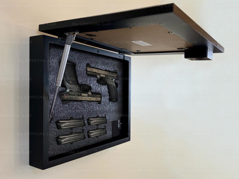 Hidden Storage | Gun Storage Picture Frame With RFID | Hidden Gun ...