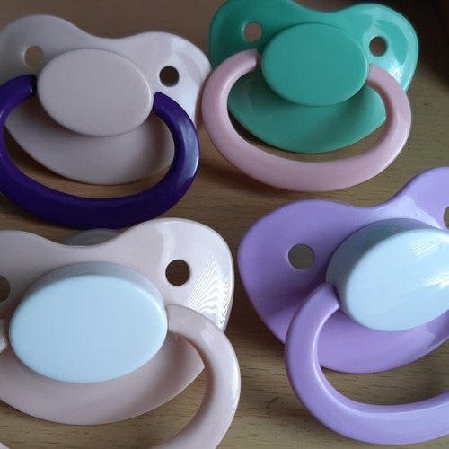 Mix and Match BUILD YOUR OWN Adult Pacifier - Etsy