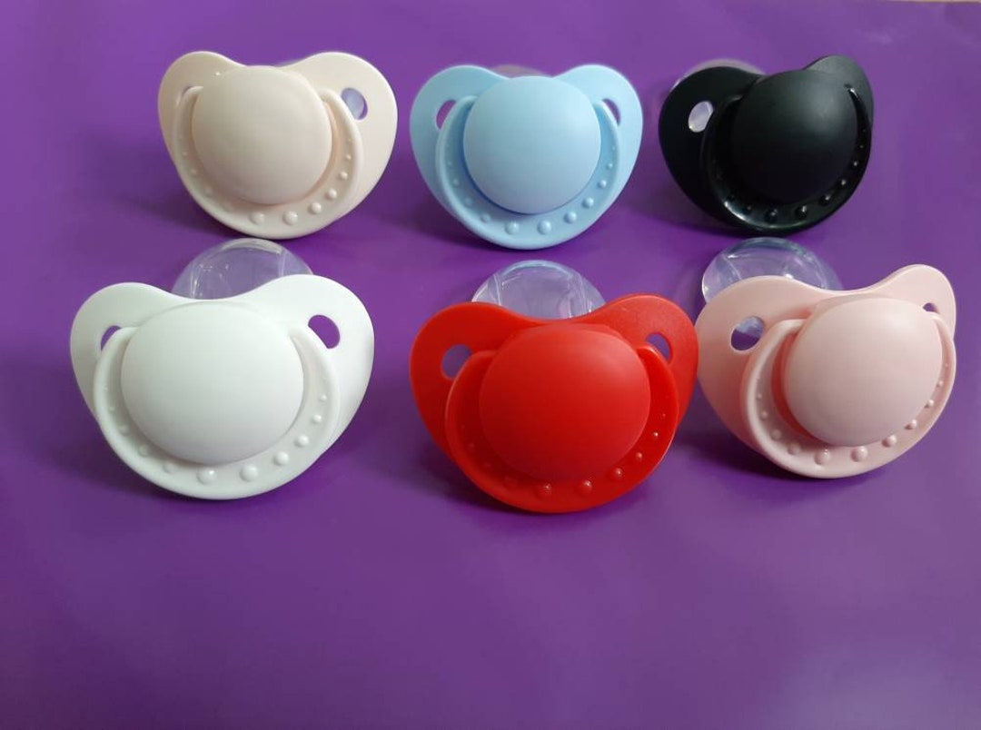 Small Shield Adult Pacifier With Clear Reinforced Teat Little Space ...