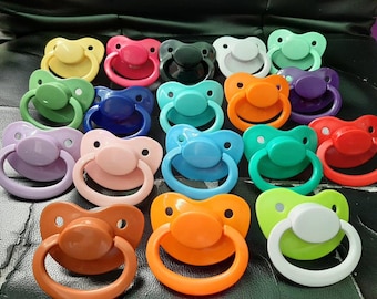 ADULT SIZE SFW Agere Age Regression Little Space Custom Deco Pacifier ...