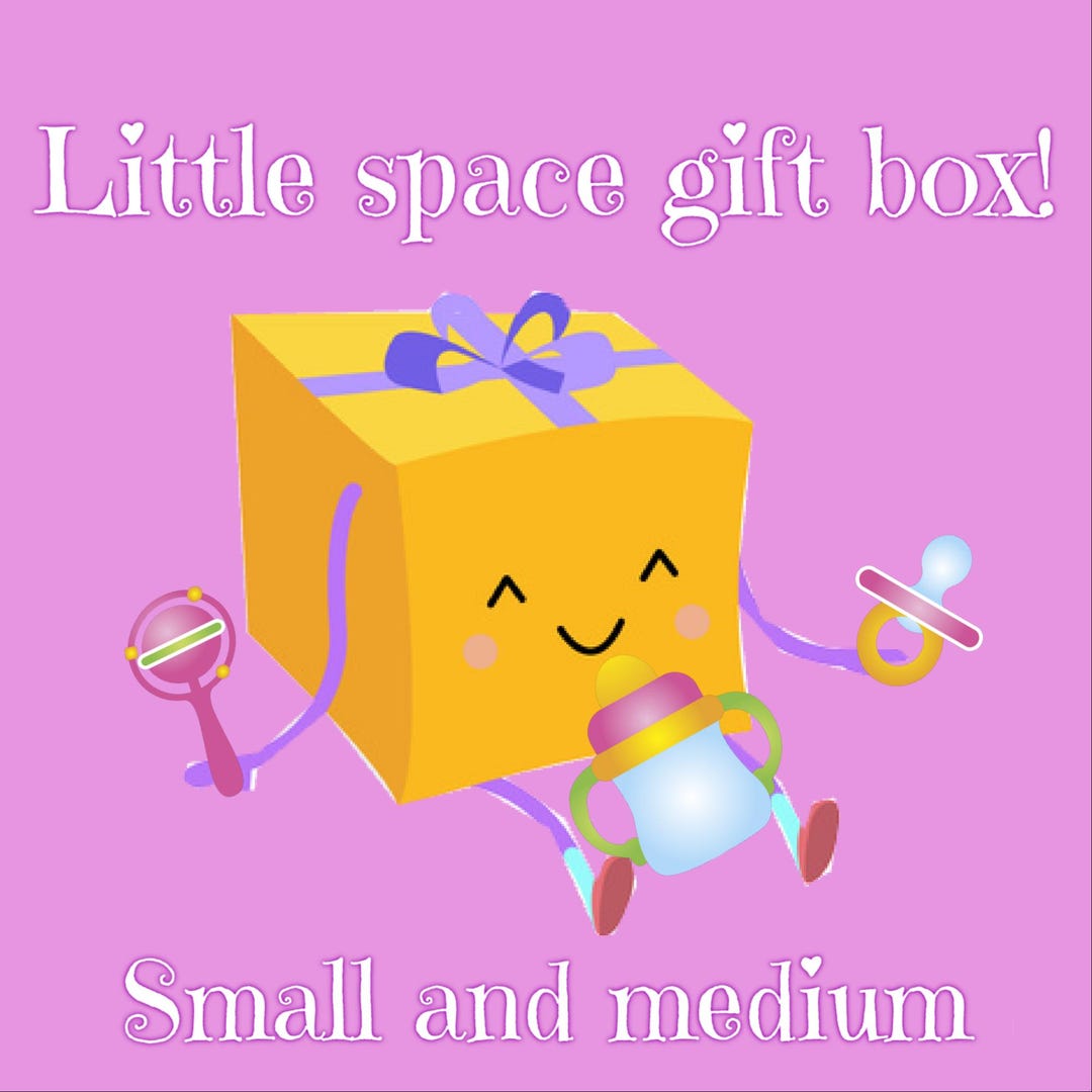 Small - Medium LITTLE SPACE Gift Box | Age Regression Gift Box - Etsy