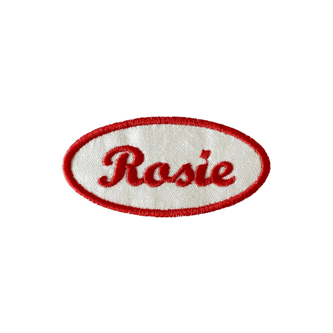 Rosie the Riveter Name Patch for Costumes - Iron on or Sew On! - Etsy