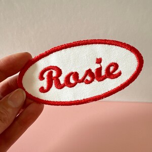 Rosie the Riveter Name Patch for Costumes - Iron on or Sew On! - Etsy